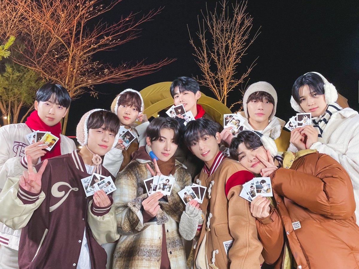 【PRESENT🎁】 &TEAM×PARCO WINTER CAMPAIGNの開催を記念して、#andTEAM の各メンバー直筆サイン入り ...